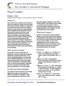 Key Concept #33: Moral Conflict by Kristen Cole – Center for ...