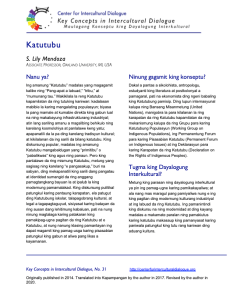 Key Concept #31: Indigenous Translated into Kapampangan – Center for ...