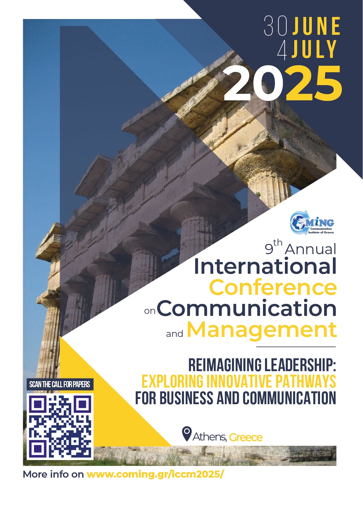 CFP Communication Institute of Greece Conferences 2025 (Greece ...